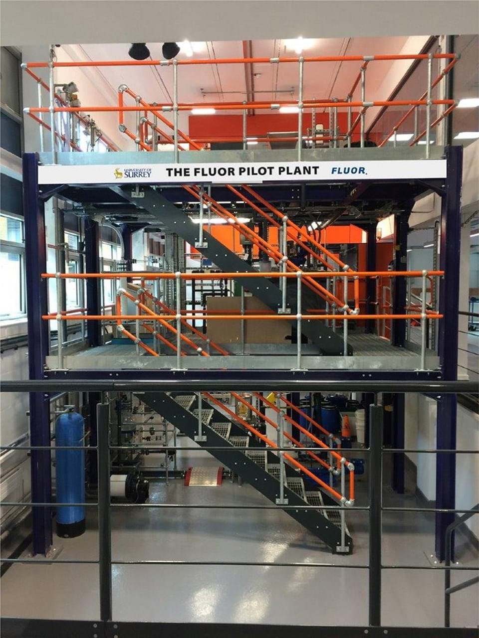 Fluor pilot plant opens at the University of Surrey - News - The ...