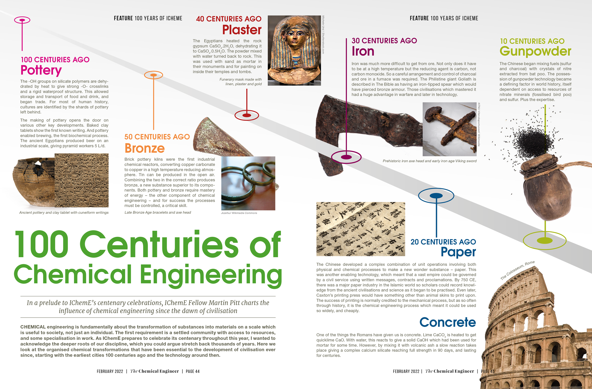 100 Centuries of Chemical Engineering - Features - The Chemical Engineer