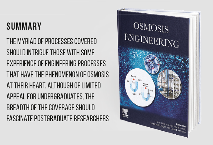 Book Review: Osmosis Engineering - Features - The Chemical Engineer