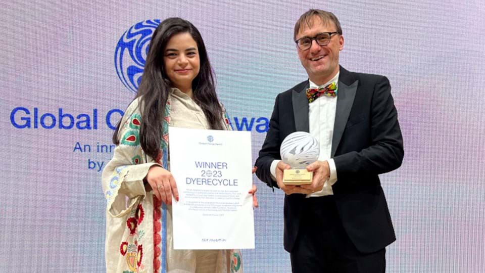 UK dye recycling startup recognised by the fashion industry while a ...