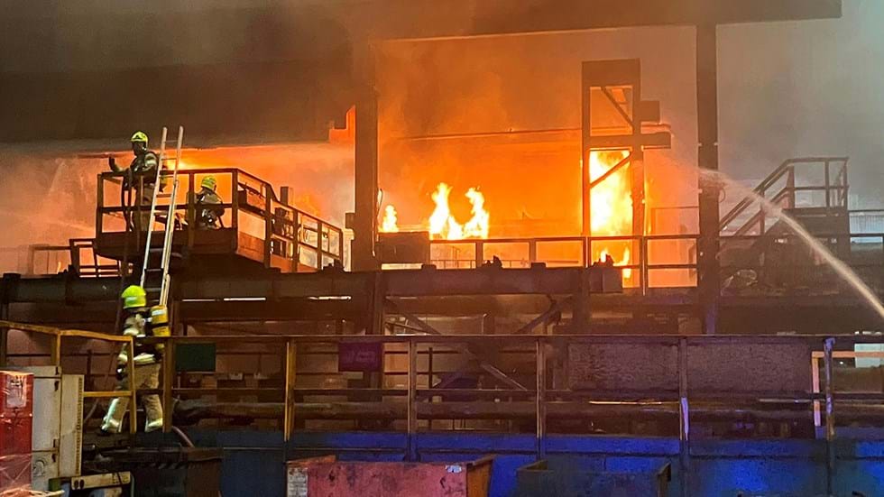 Fire causes ‘substantial damage’ to cold mill at Tata’s Port Talbot ...